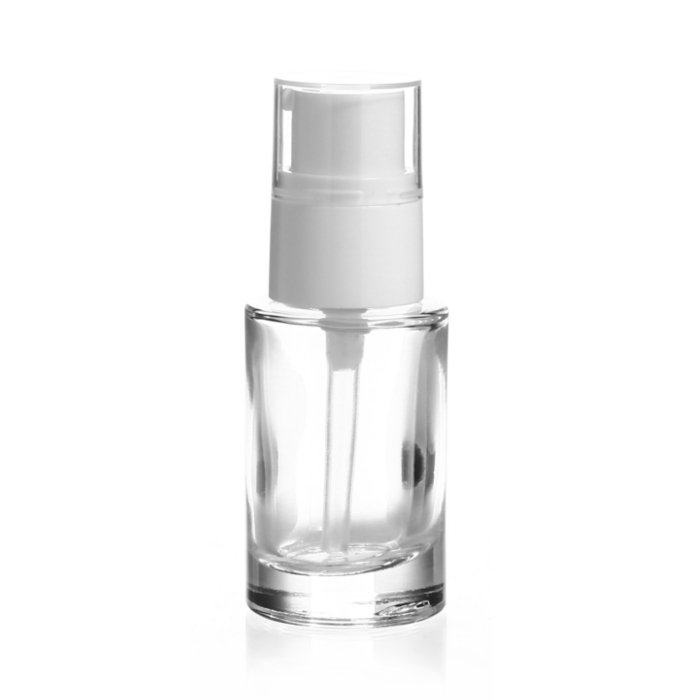 COMO 15 ml | Glass bottle 15 ml with Cream pump - Unicom