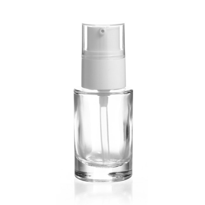 COMO 15 ml | Glass bottle 15 ml with Cream pump - Unicom